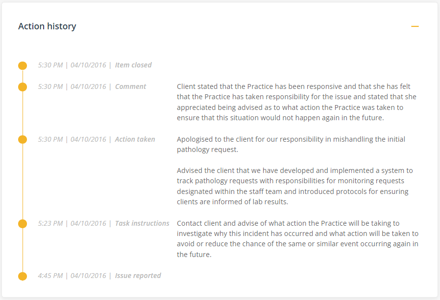 How to close an incident