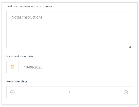 Setting up Document Acknowledgement