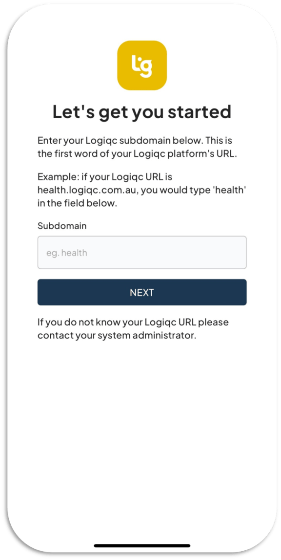 Getting started with Logiqc Mobile