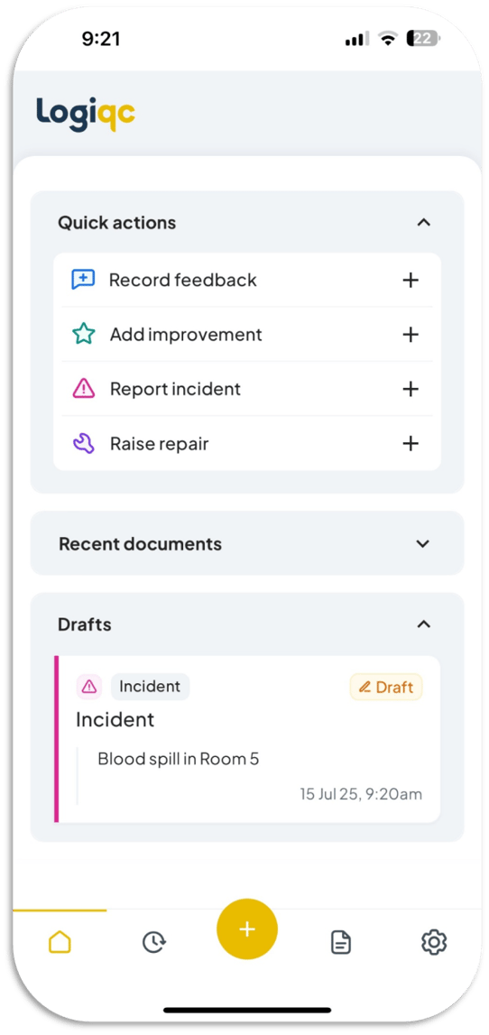 Getting started with Logiqc Mobile