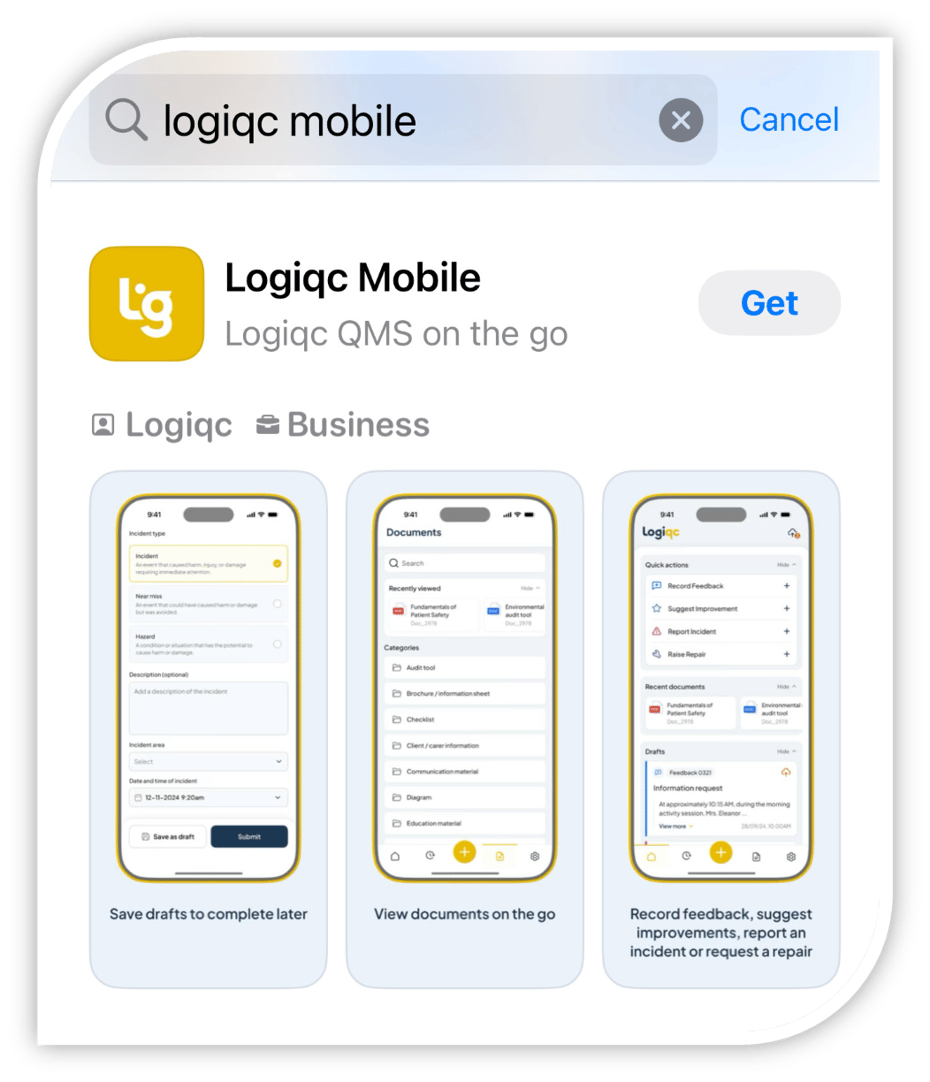 Getting started with Logiqc Mobile