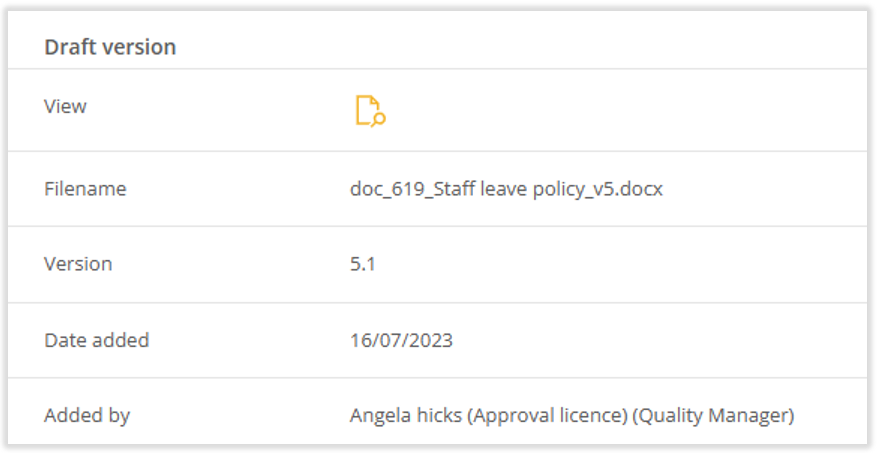 Version numbering