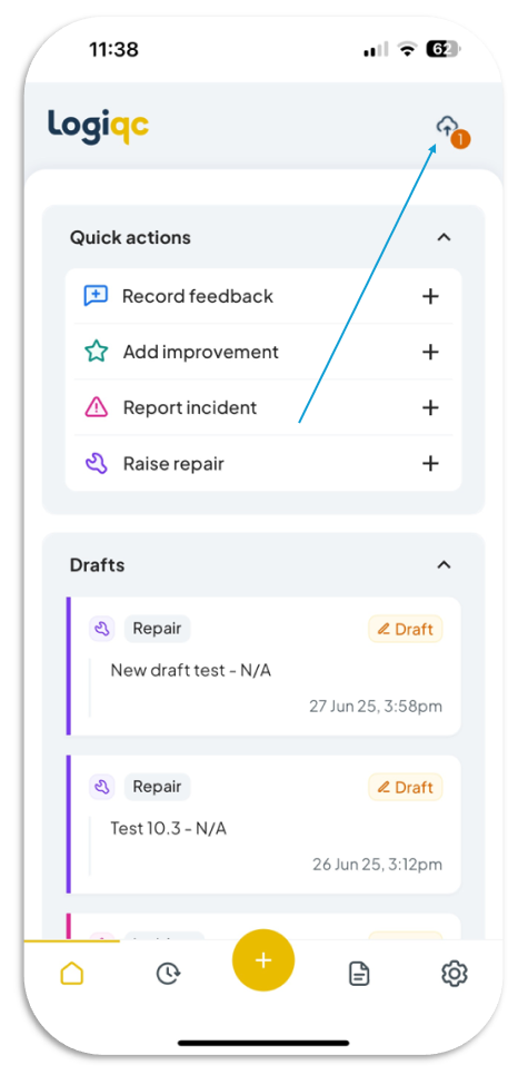 Getting started with Logiqc Mobile