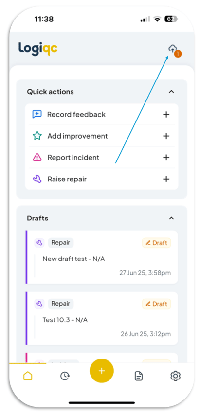 Getting started with Logiqc Mobile