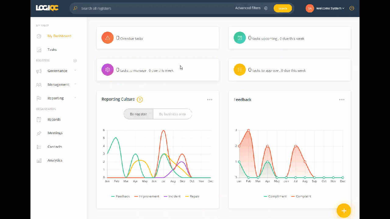 How to configure the Meetings menu